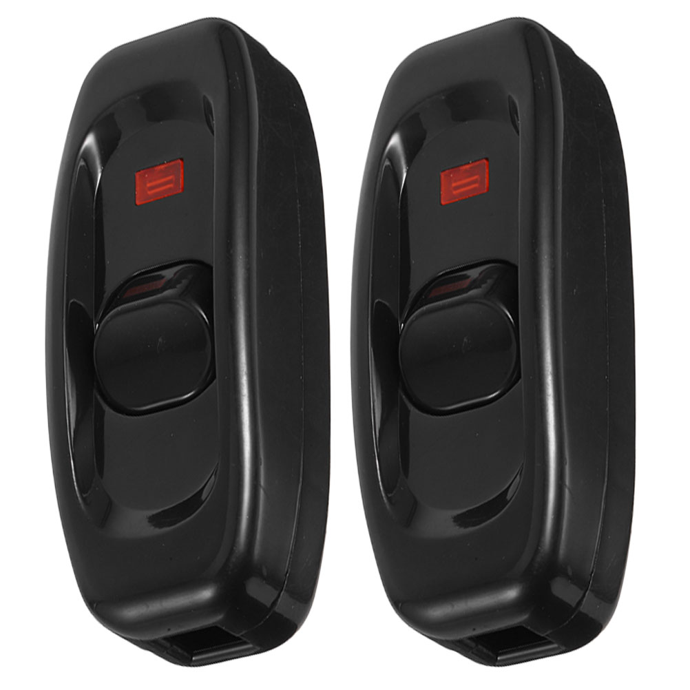 FRCOLOR 2pcs Switch Parts Inline Cord Switch Appliance Control Switch ...