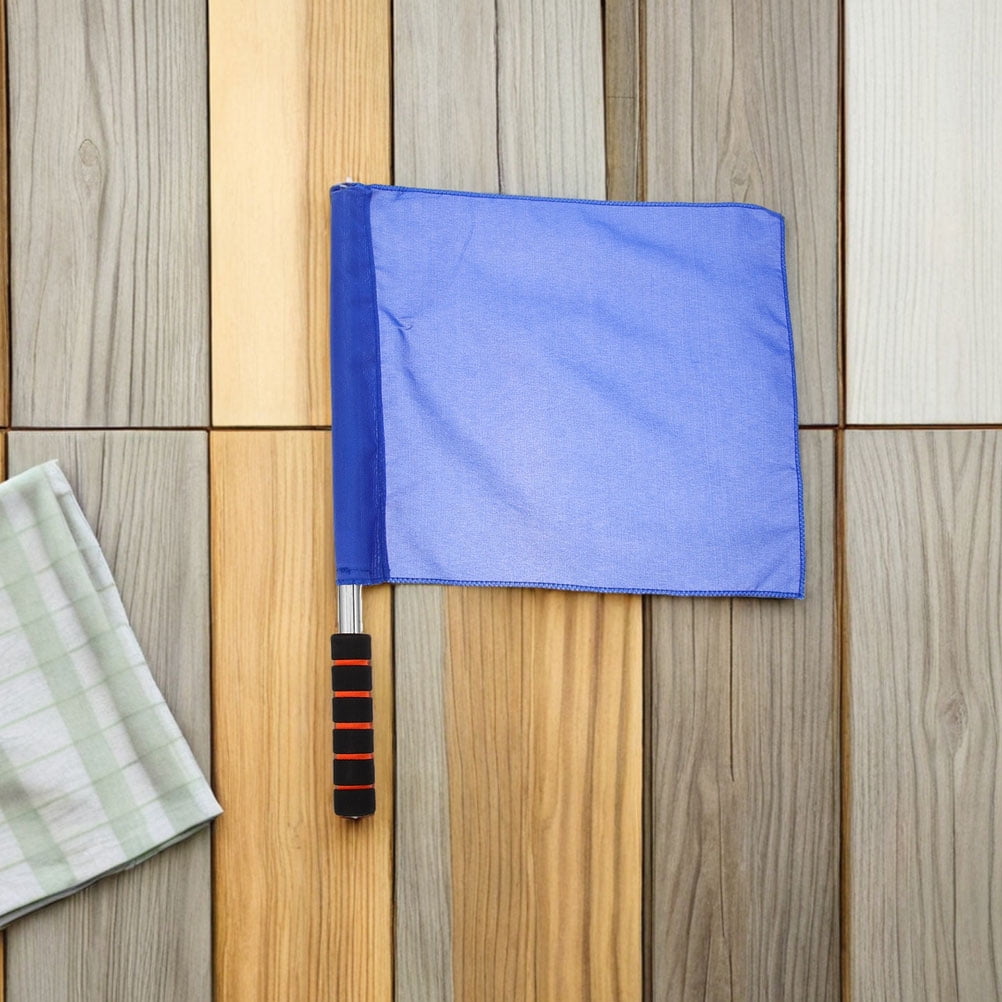 FRCOLOR 2pcs Traffic Signal Flag Lightweight and Portable Hand Signal Flags for Sports ...