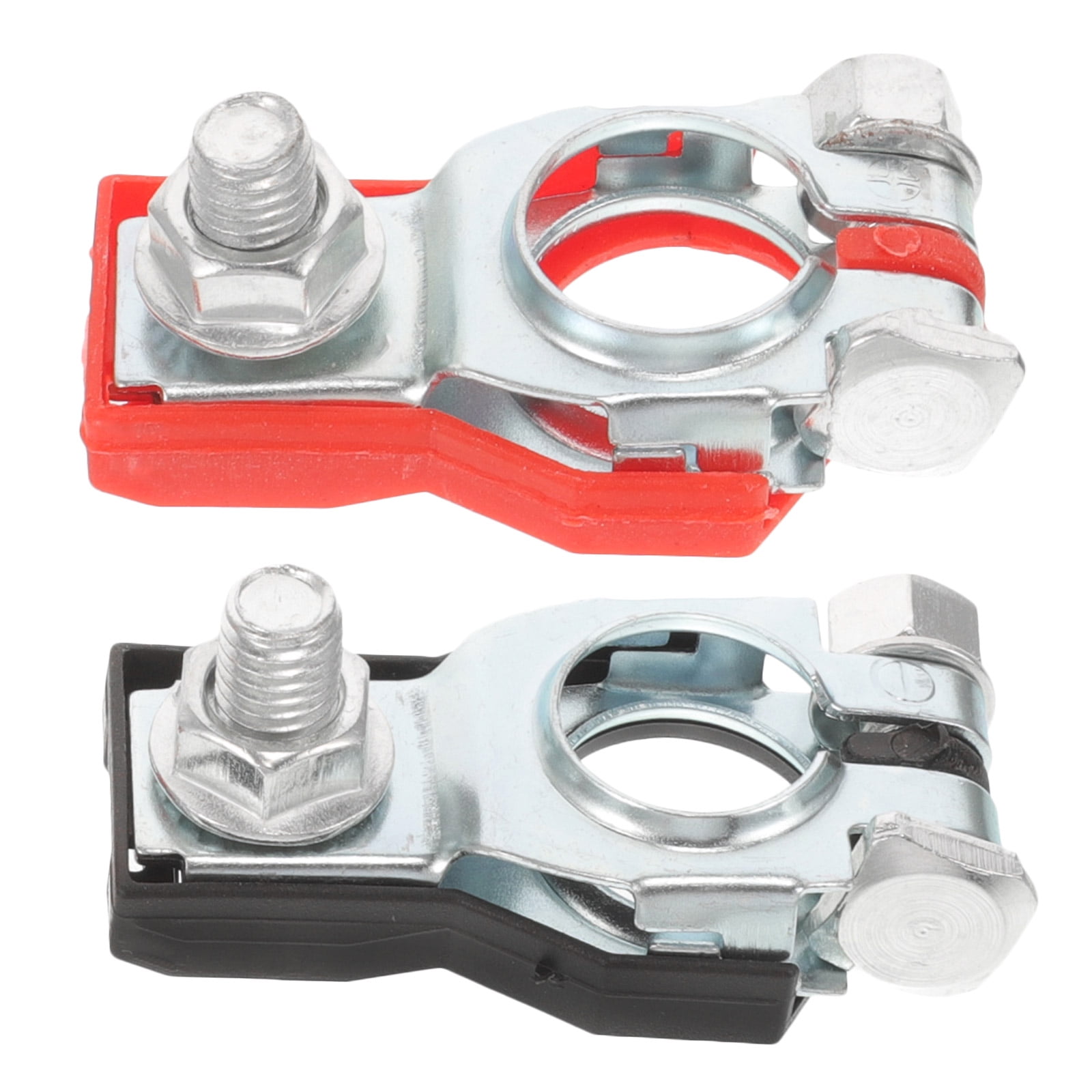 FRCOLOR 2pcs Vehicle Battery Connector Wiring Clamp Battery Charger ...