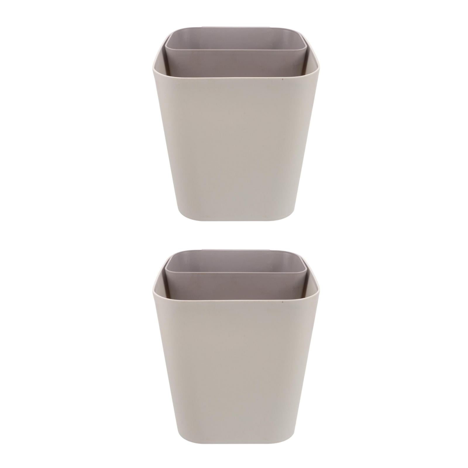 FRCOLOR 2pcs Wet and Dry Classified Waste Bin Dual-Use Trash Can ...