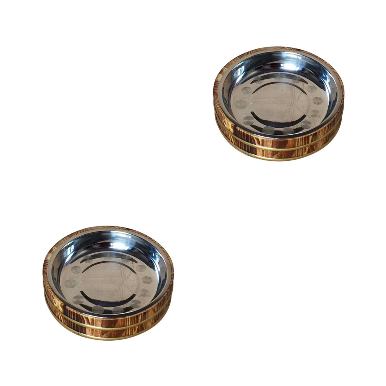 FRCOLOR 2pcs Wooden Sushi Rice Bowl Sushi Oke Sushi Rice Mixing Tub ...