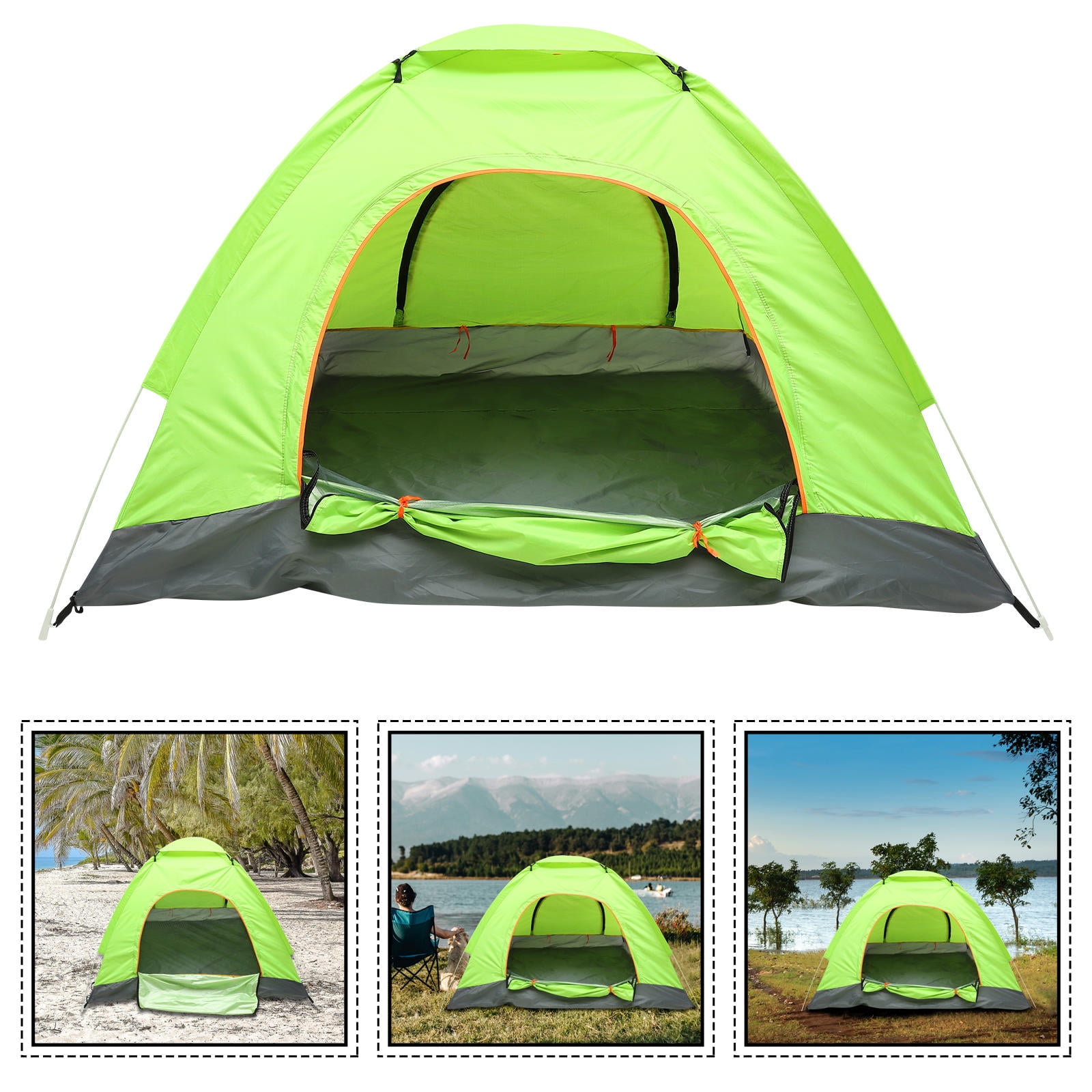 FRCOLOR 3 -4 Quickly Open The Folding Tent Skylights Tent Outgoing Tent ...