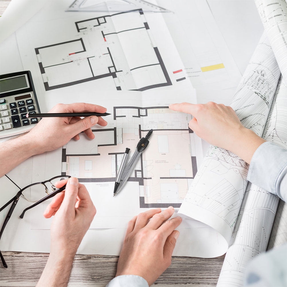 FRCOLOR 3 Boxes Of Mathematical Geometry Tool Set Geometry Kit School ...