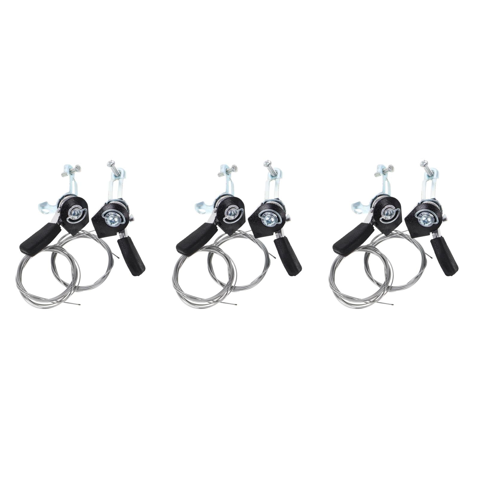 FRCOLOR 3 Pairs Motorcycle Throttle Assembly Bicycle Brake Cable Kit ...