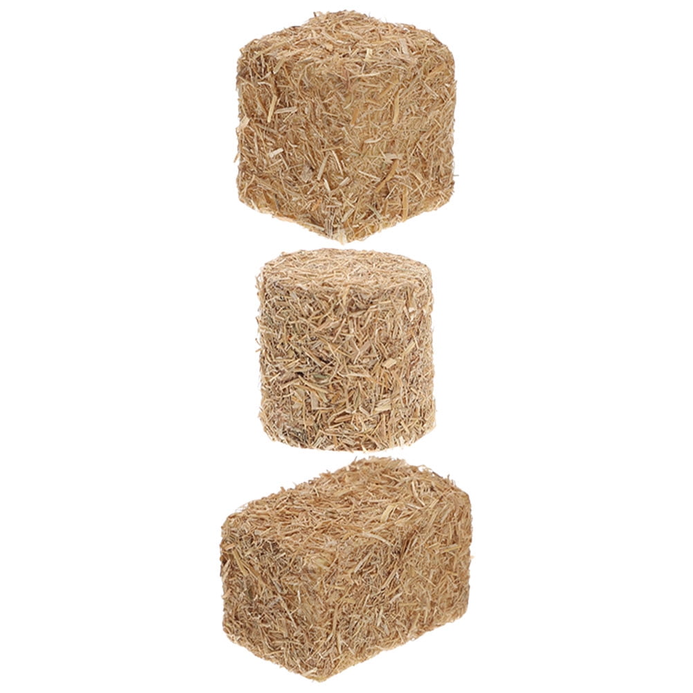 FRCOLOR 3 Pcs Autumn Haystacks Craft Hay Mini Haystack Model 2.00X2 ...