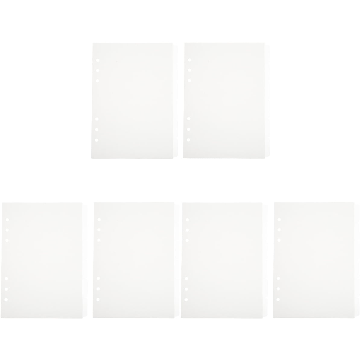 FRCOLOR 3 Pieces Binder Separator Pages Divider Tabs Notebooks Office ...