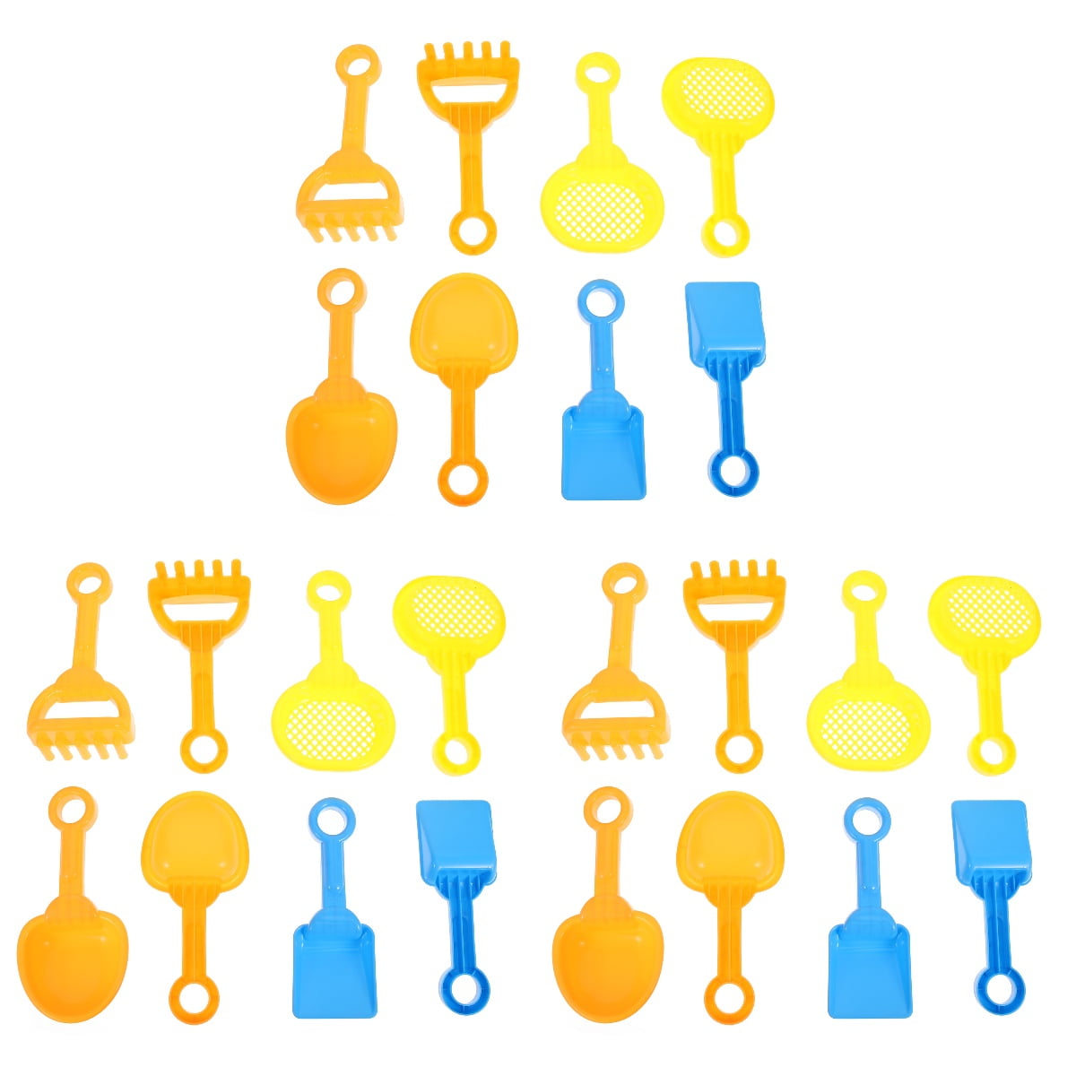 FRCOLOR 3 Sets Children Sand Digging Tool Plastic Sand Shovel Kids Sand ...