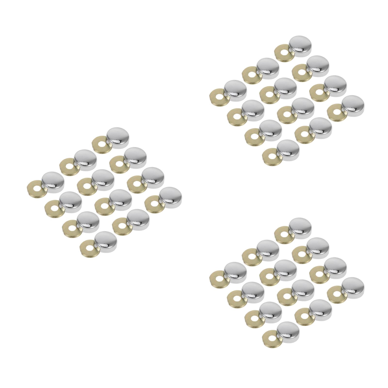 WASHWEPE WORGEOUS 3 Sets Decorative Screw Caps Covers Threaded Bolt ...