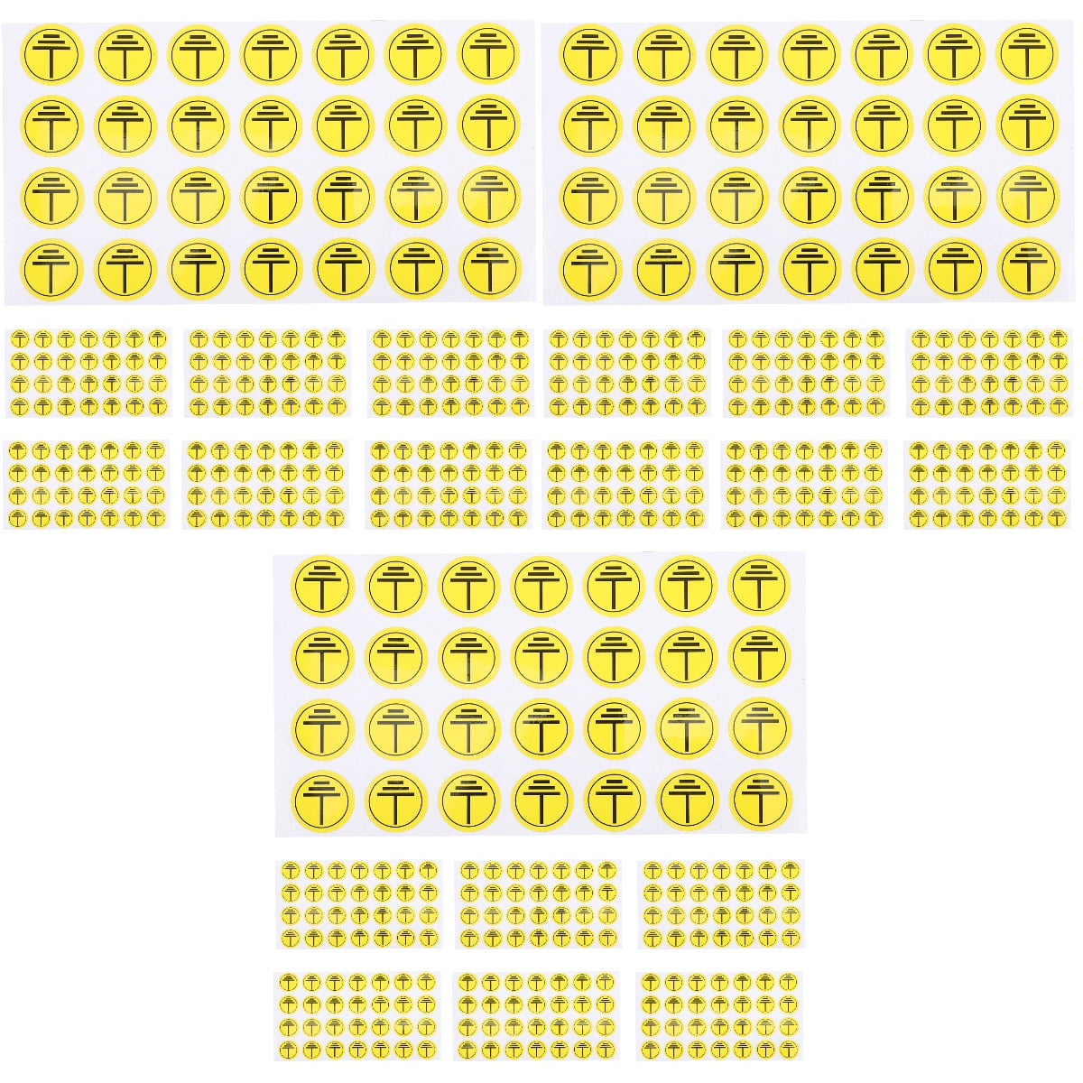 FRCOLOR 3 Sets Electrical Safety Stickers Safety Warning Decals ...