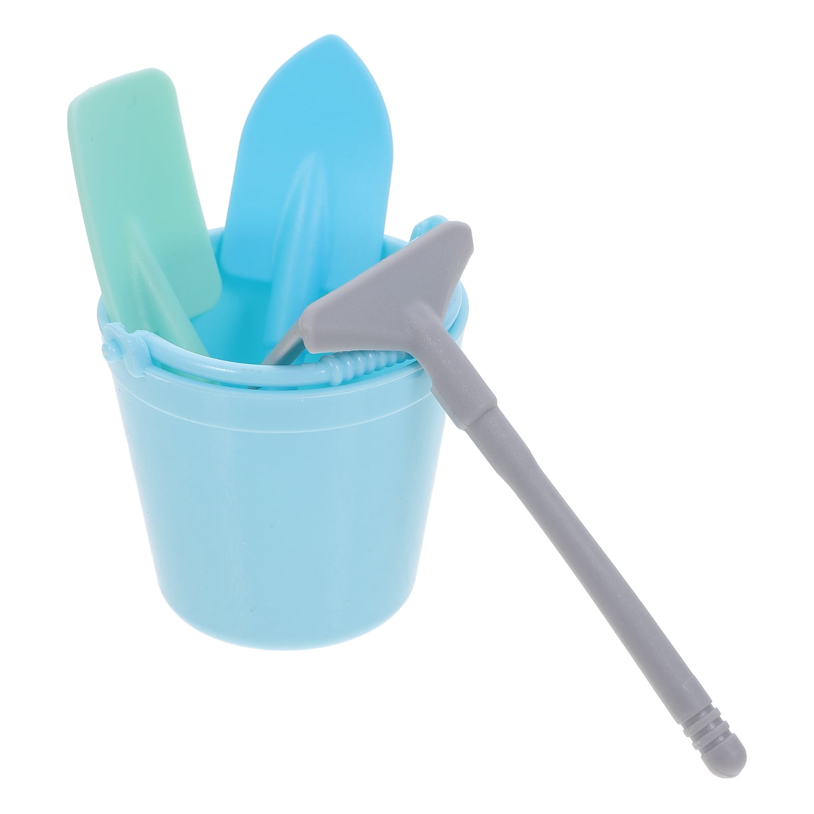 FRCOLOR 3 Sets Gardening Tools Toys Sand Bucket Sandbox Square Shovel ...