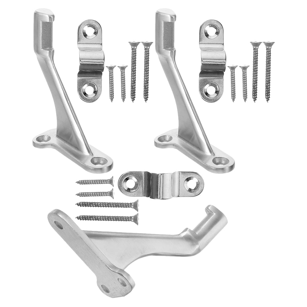 FRCOLOR 3 Sets Stairway Railing Brackets Home Stair Rail Indoor Bracket ...