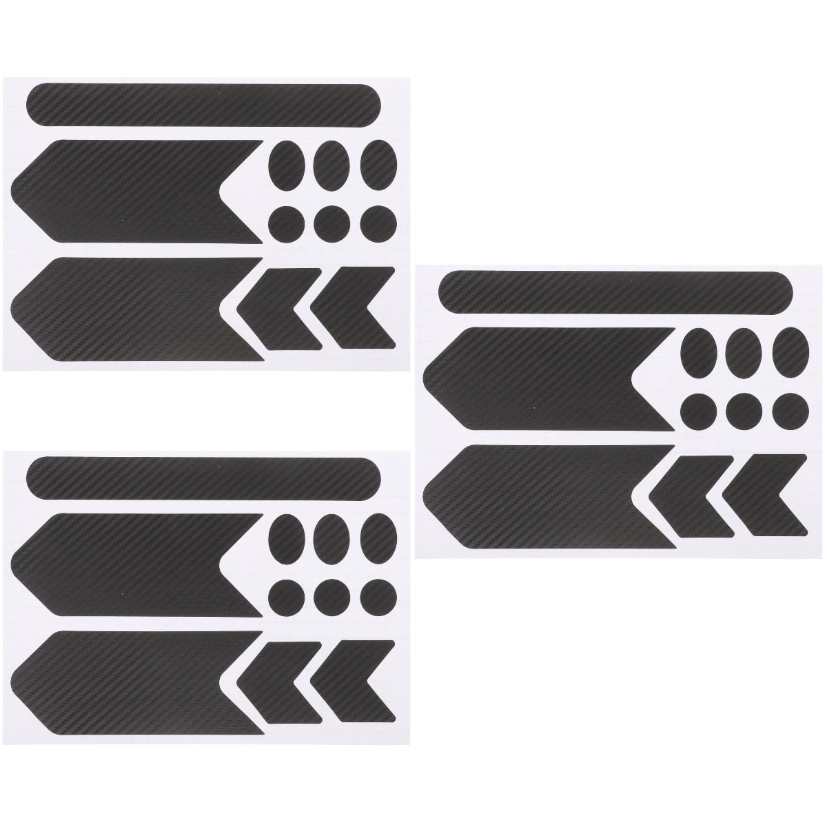 FRCOLOR 3 Sets of Bicycle Frame Protection Sticker Bike Frame ...