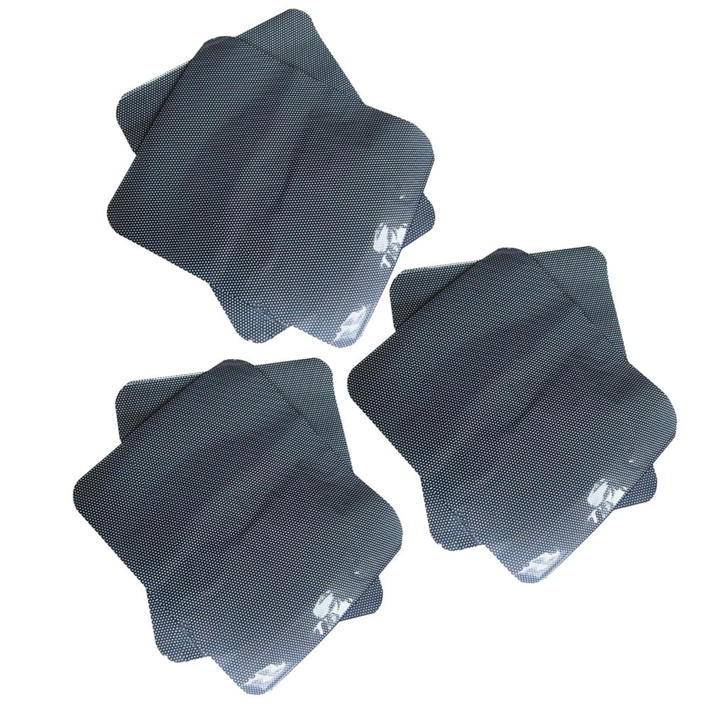 FRCOLOR 3 Sets of Car Side Window Sunshade Sticker Adhesive Black Film ...
