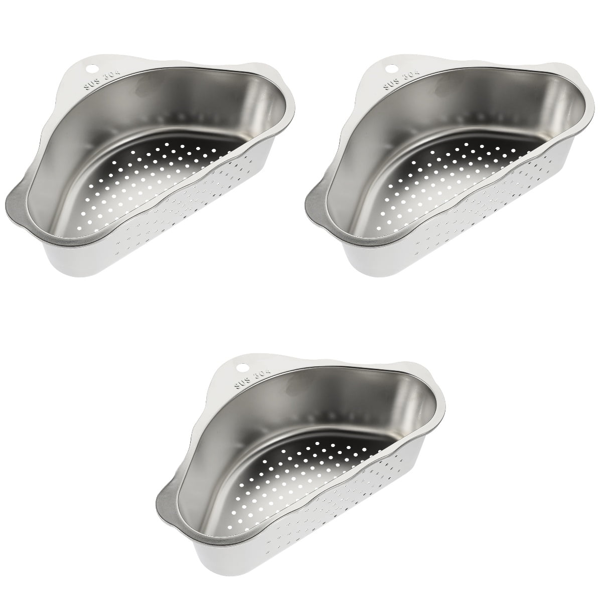 FRCOLOR 3 Sets of Sink Drain Basket Strainer Basket Multifunction Sink ...