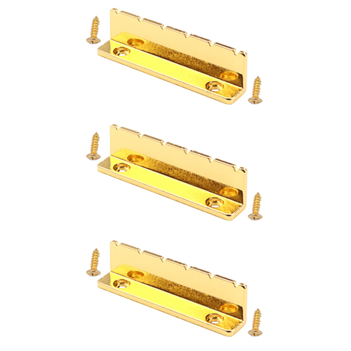 FRCOLOR 3 Sets of Six-string Electric Guitar Metal Nut Guitar String ...