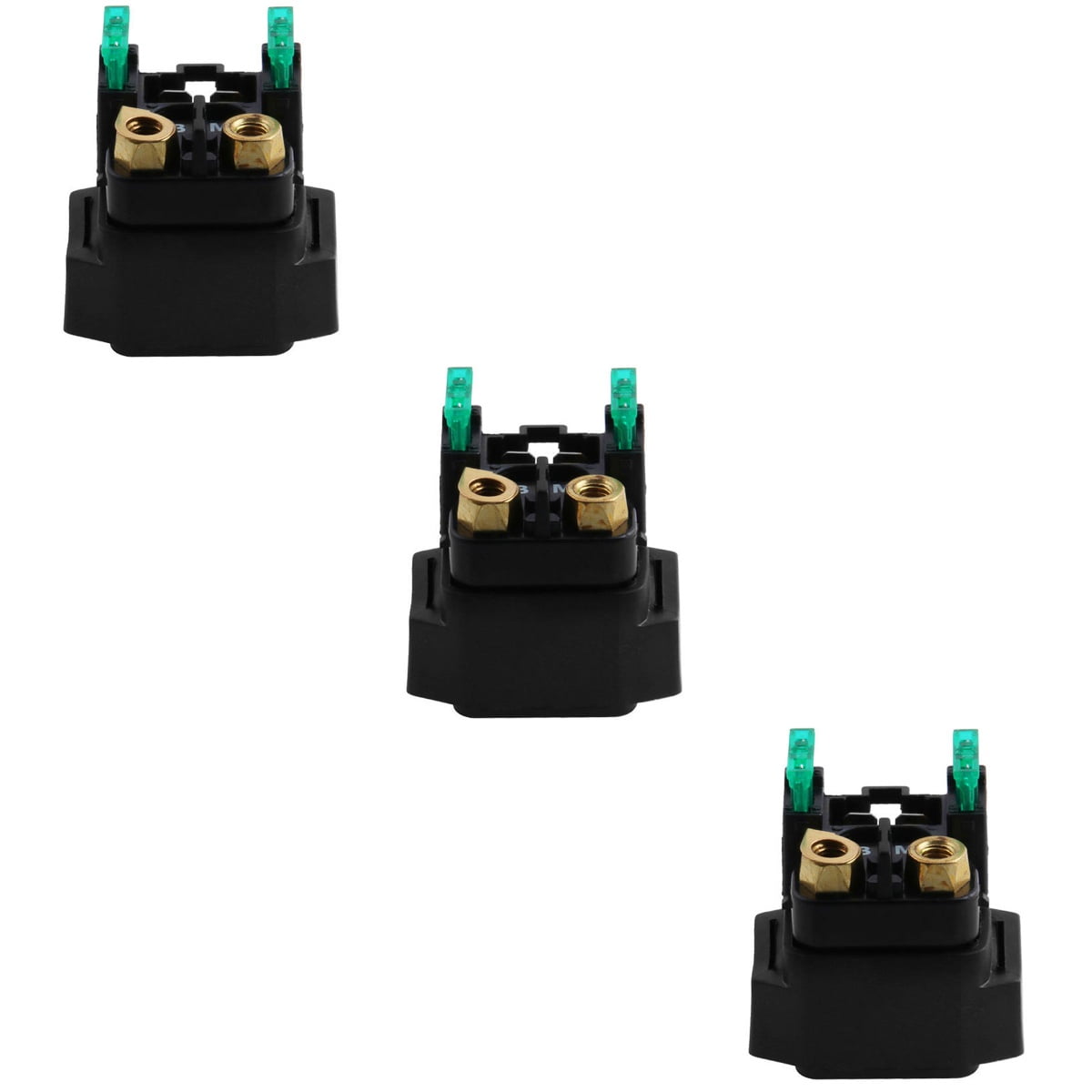 FRCOLOR 3 pcs Motorcycle Universal Relay 12V Starting Relay Motorbike ...