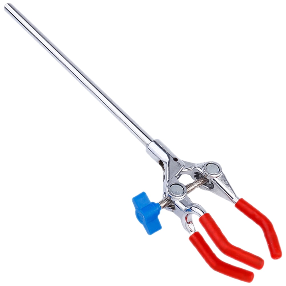 FRCOLOR 3-prong clamp Metal Flask Clamp 3 Finger Laboratory Clamp ...
