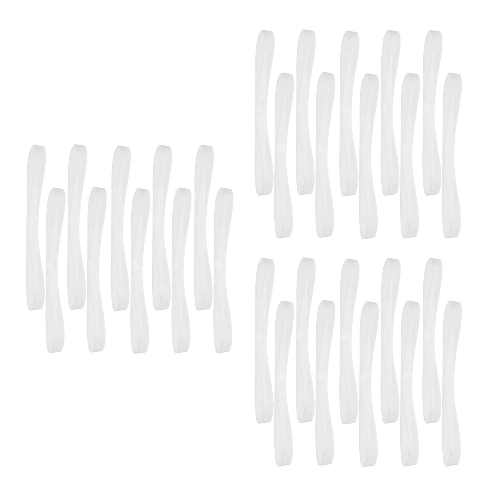 FRCOLOR 30 PCS Clear Transparent Invisible High Heel Shoe Straps Women ...