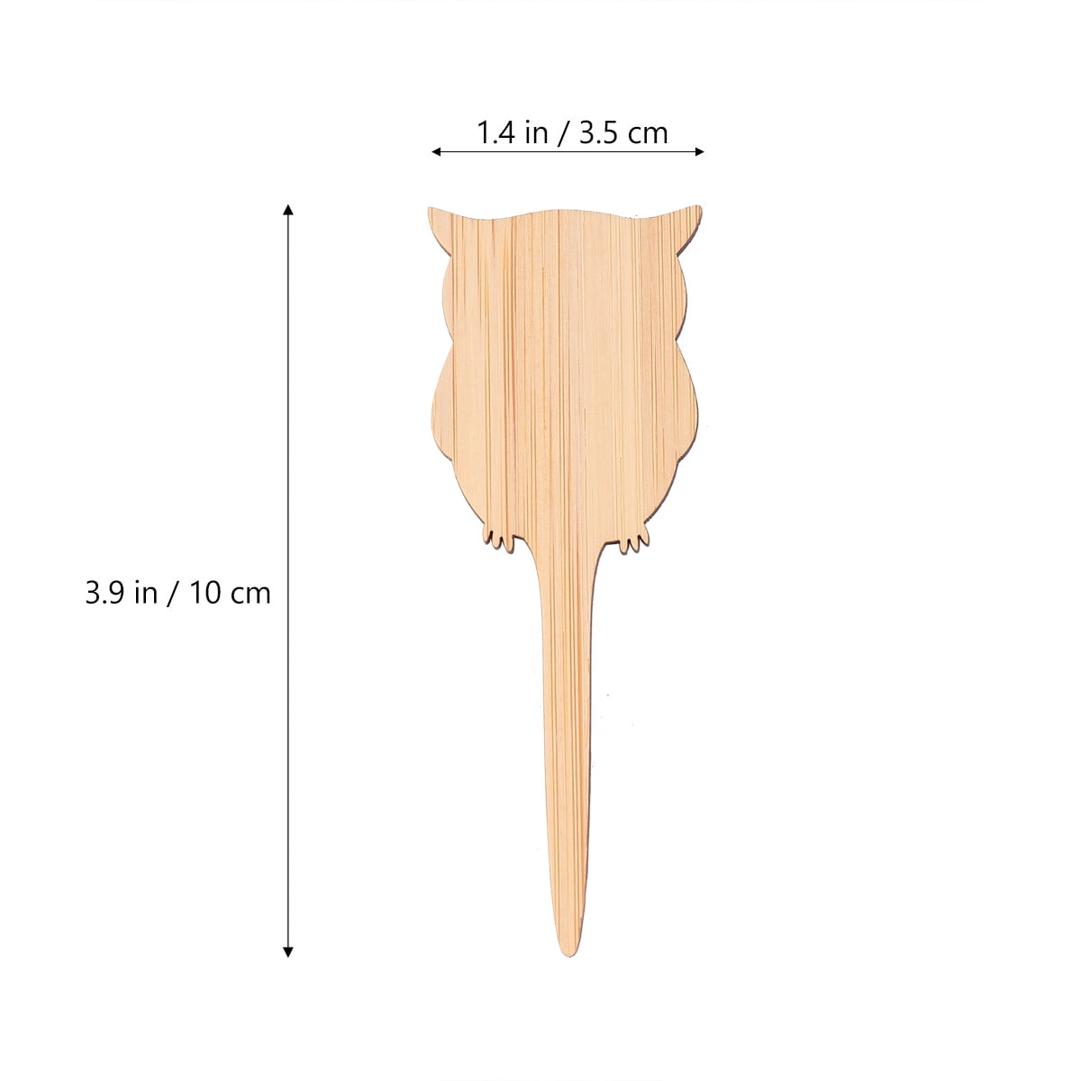 FRCOLOR 30 PCS Pot Marker Plants Handwritten Bamboo Place Insert Tag ...