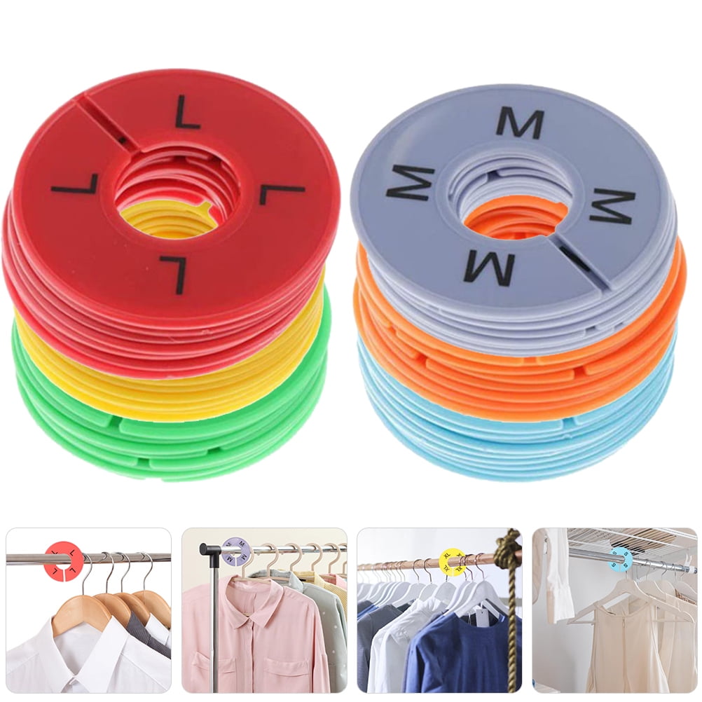 FRCOLOR 30 Pcs Closet Organization Wardrobe Size Separator - Walmart.com