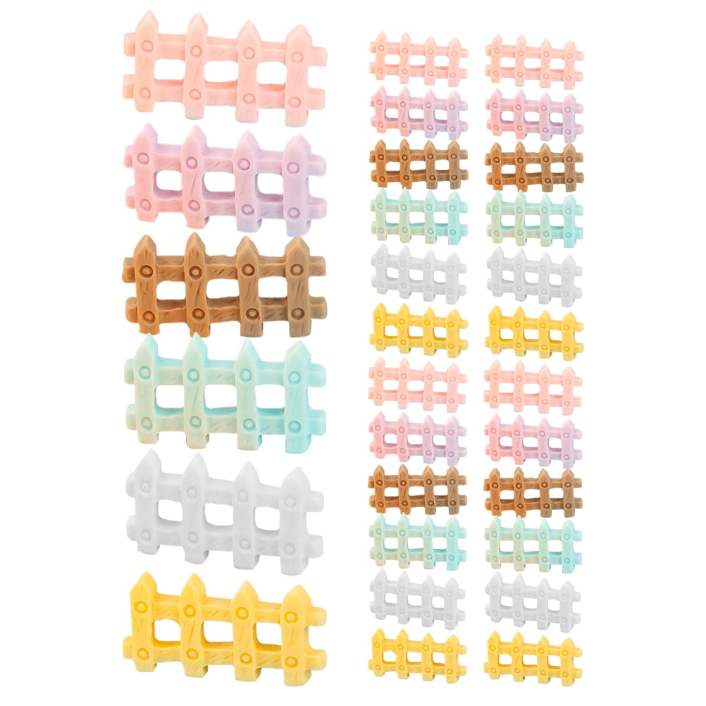 FRCOLOR 30 Pcs Inflatable Toys Hooks Micro Landscape Fence - Walmart.com
