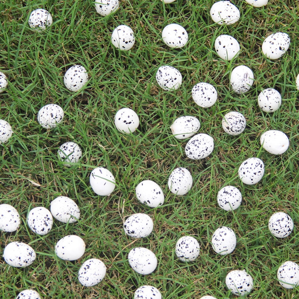FRCOLOR 30 Pcs Mini Its Artificial Bird Eggs Simulation Quail Model ...