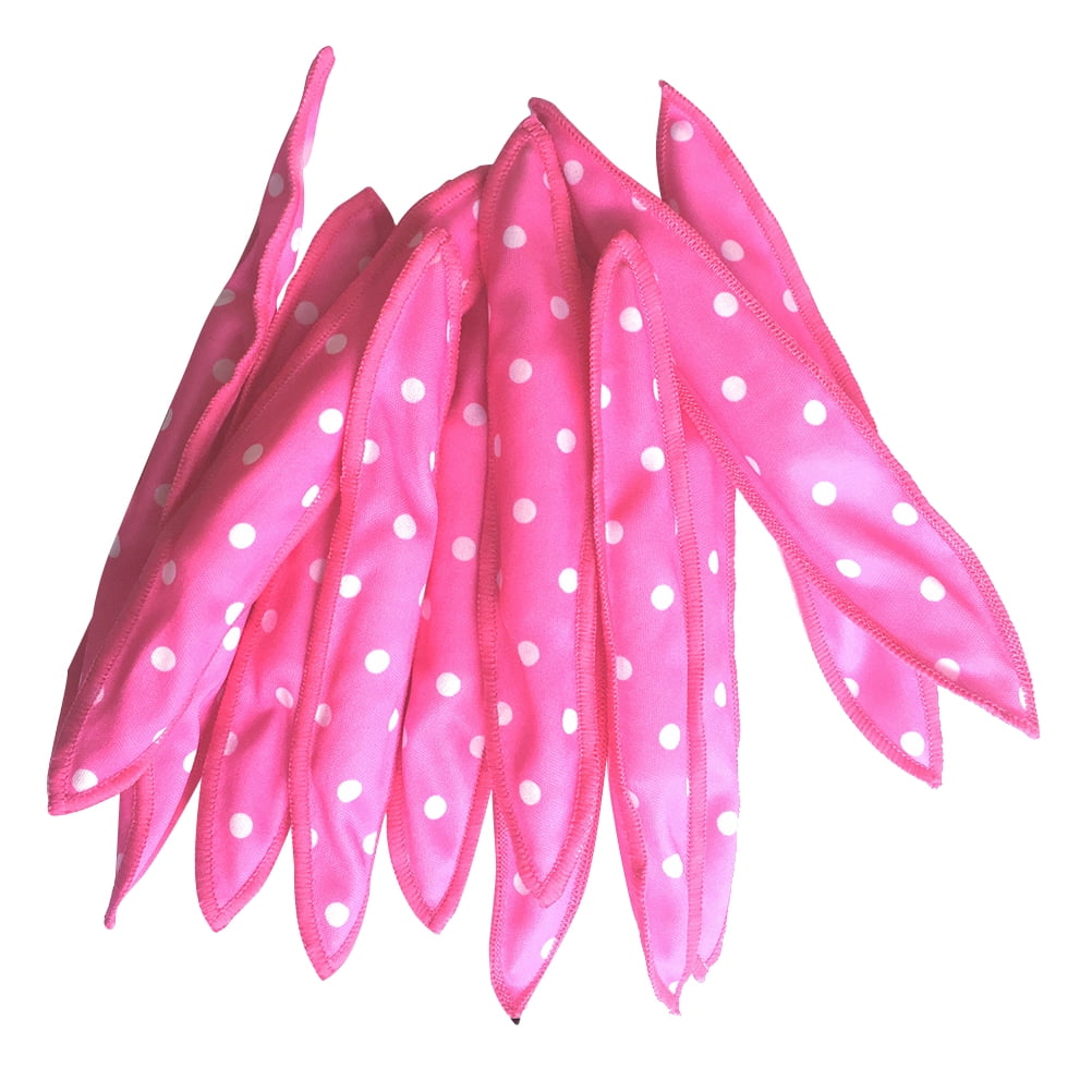 FRCOLOR 30 Pcs Rabbit Ear Sleep Curling Tools DIY Wavy Curls Hair Style ...