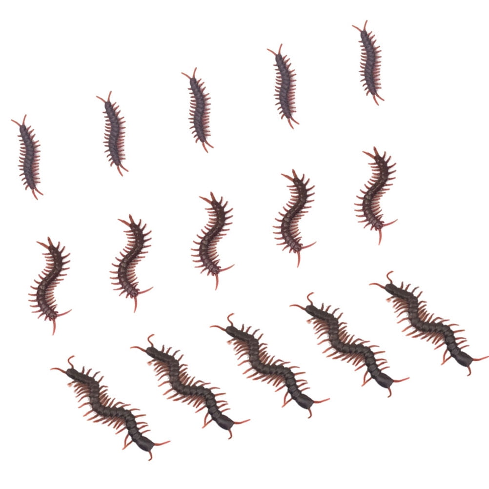 FRCOLOR 30 Pcs Toy Centipede Millipede Kids Shelf Centipede Toy 20X3cm ...