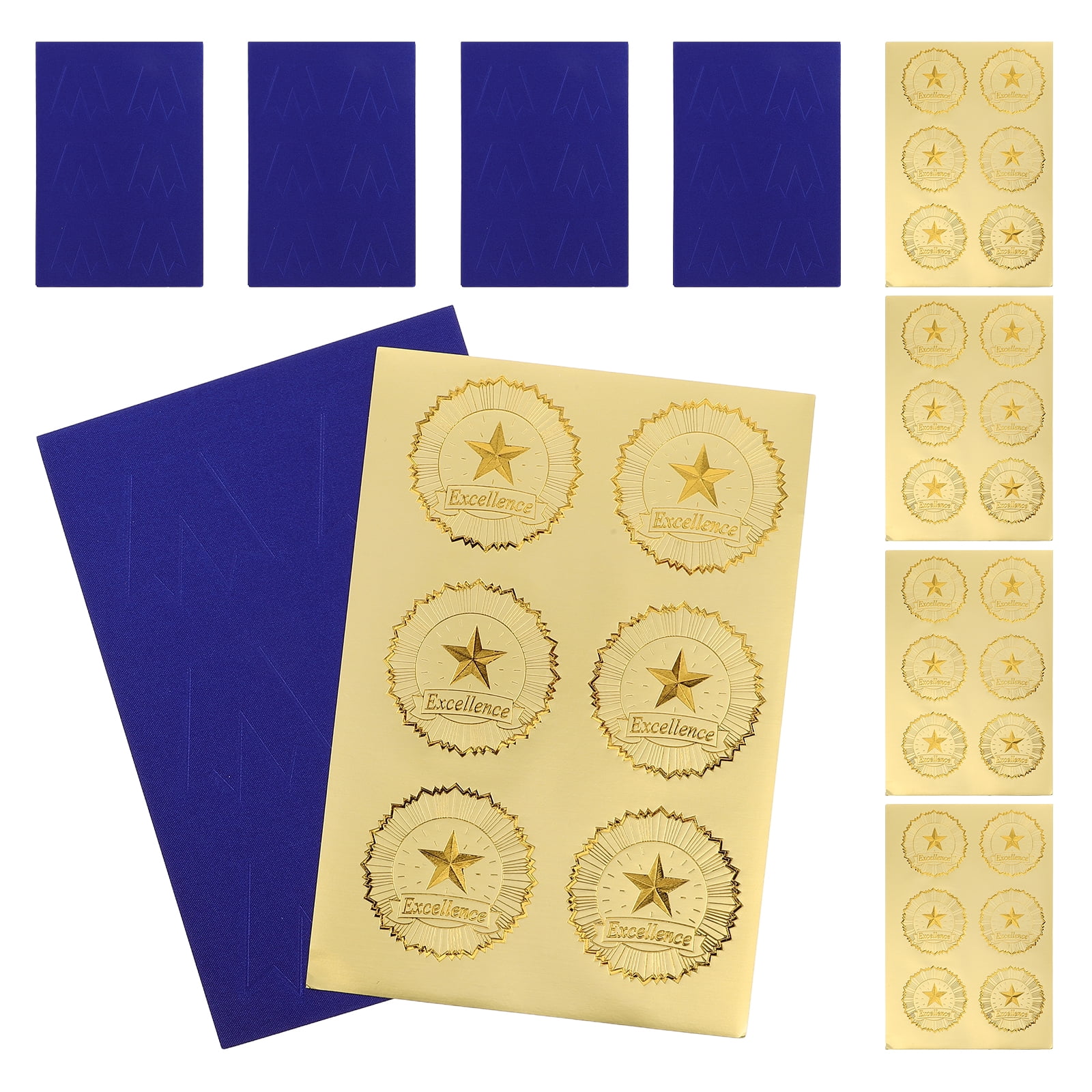 FRCOLOR 30 Sets Appreciation Stickers Official Seal Paper Tray Cake ...