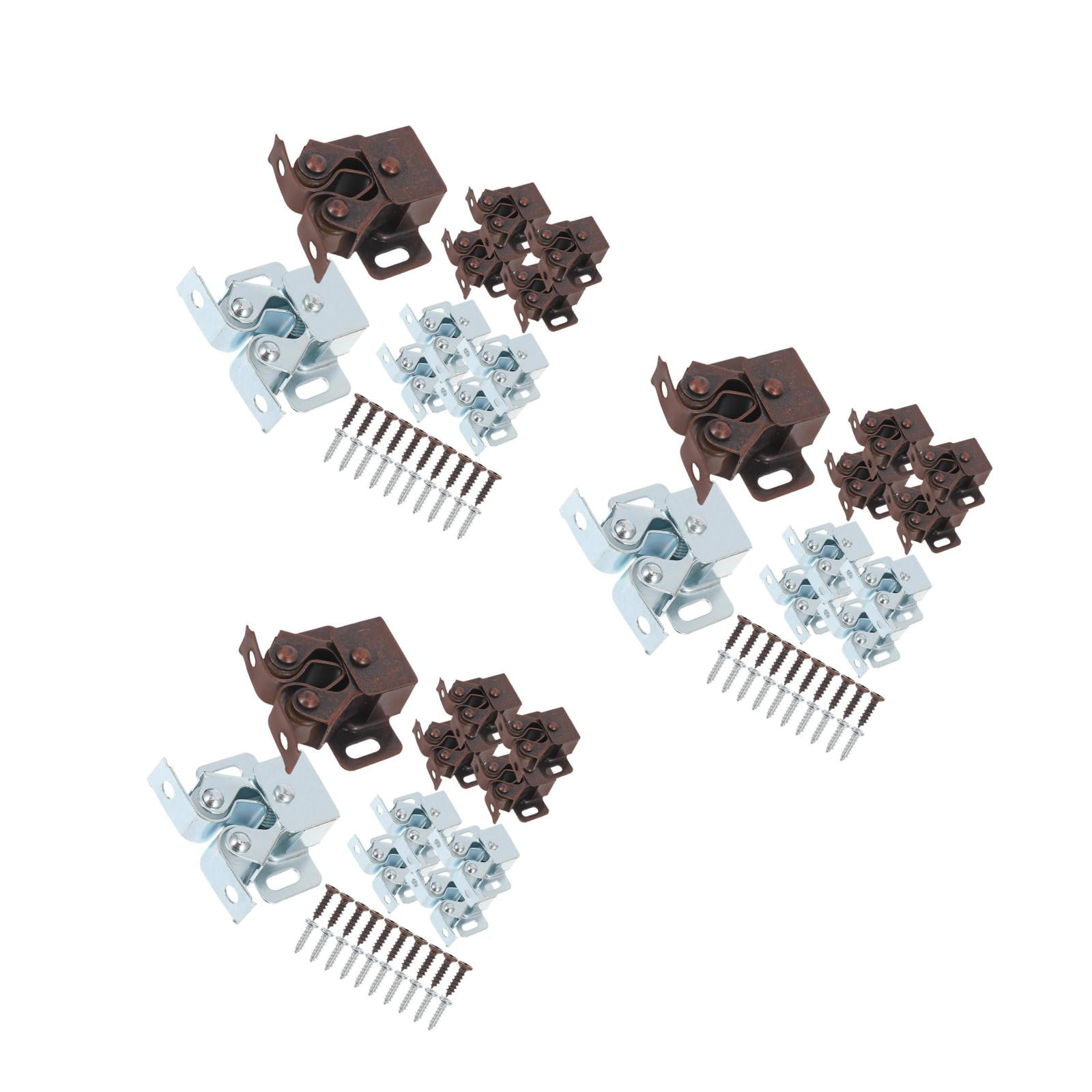 FRCOLOR 30 Sets of Double Roller Catch with Spring for Cabinet Doors ...
