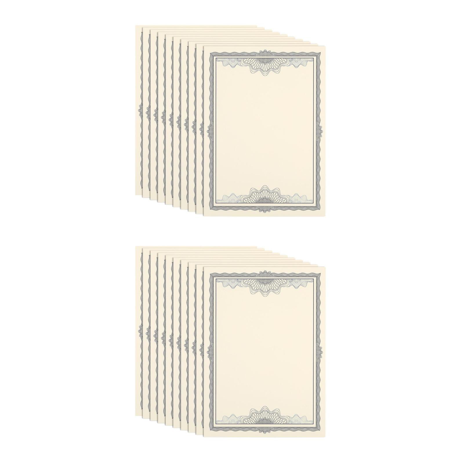 FRCOLOR 30 Sheets Blank Certificate Paper Printing Certificate Paper A4 ...