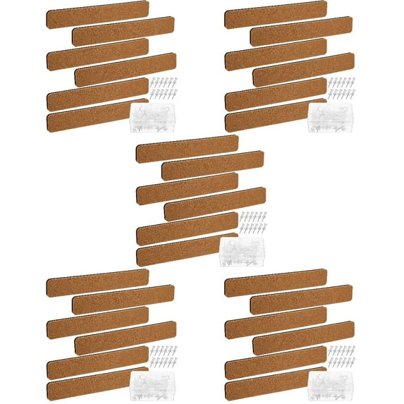 FRCOLOR 30 pcs Bulletin Board Strips Wall Damage-free Cork Board ...