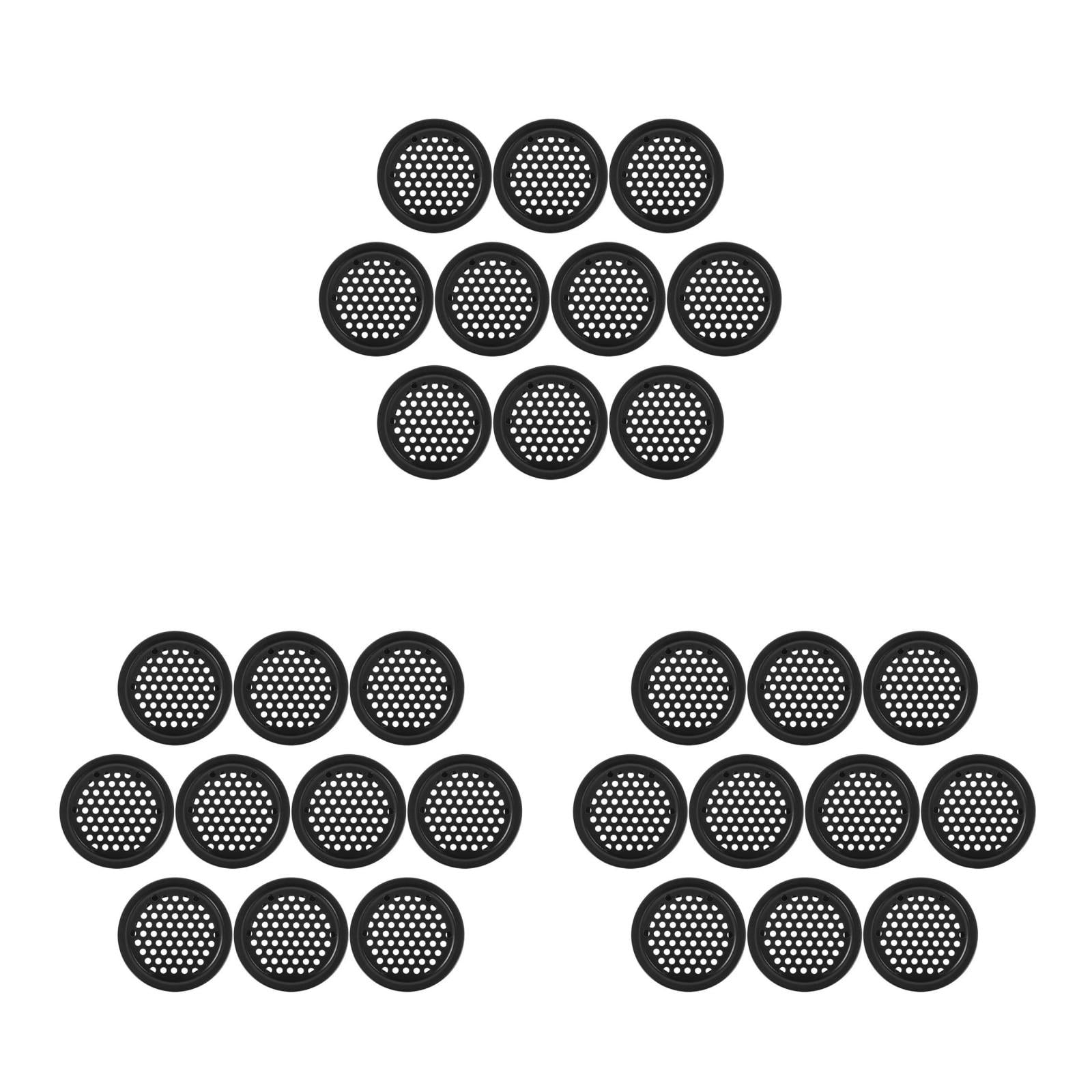 FRCOLOR 30 pcs Circular Soffit Vents For Cabinet Door Ventilation ...