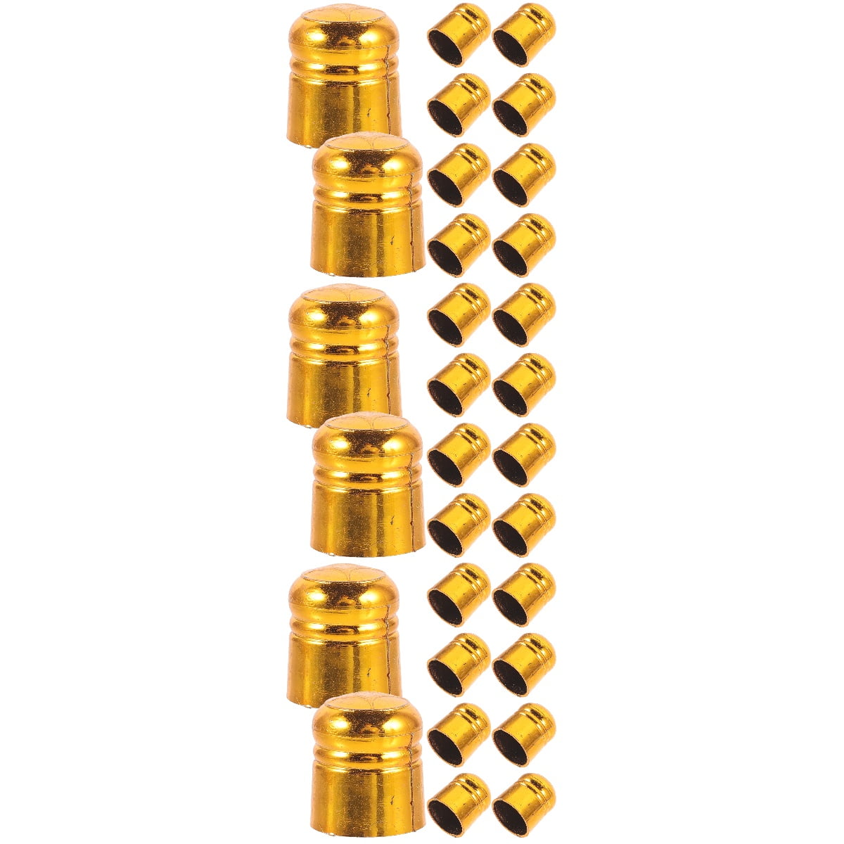 FRCOLOR 30 pcs Flag Pole Finials Flagpole Top Replacement End Caps Hand ...