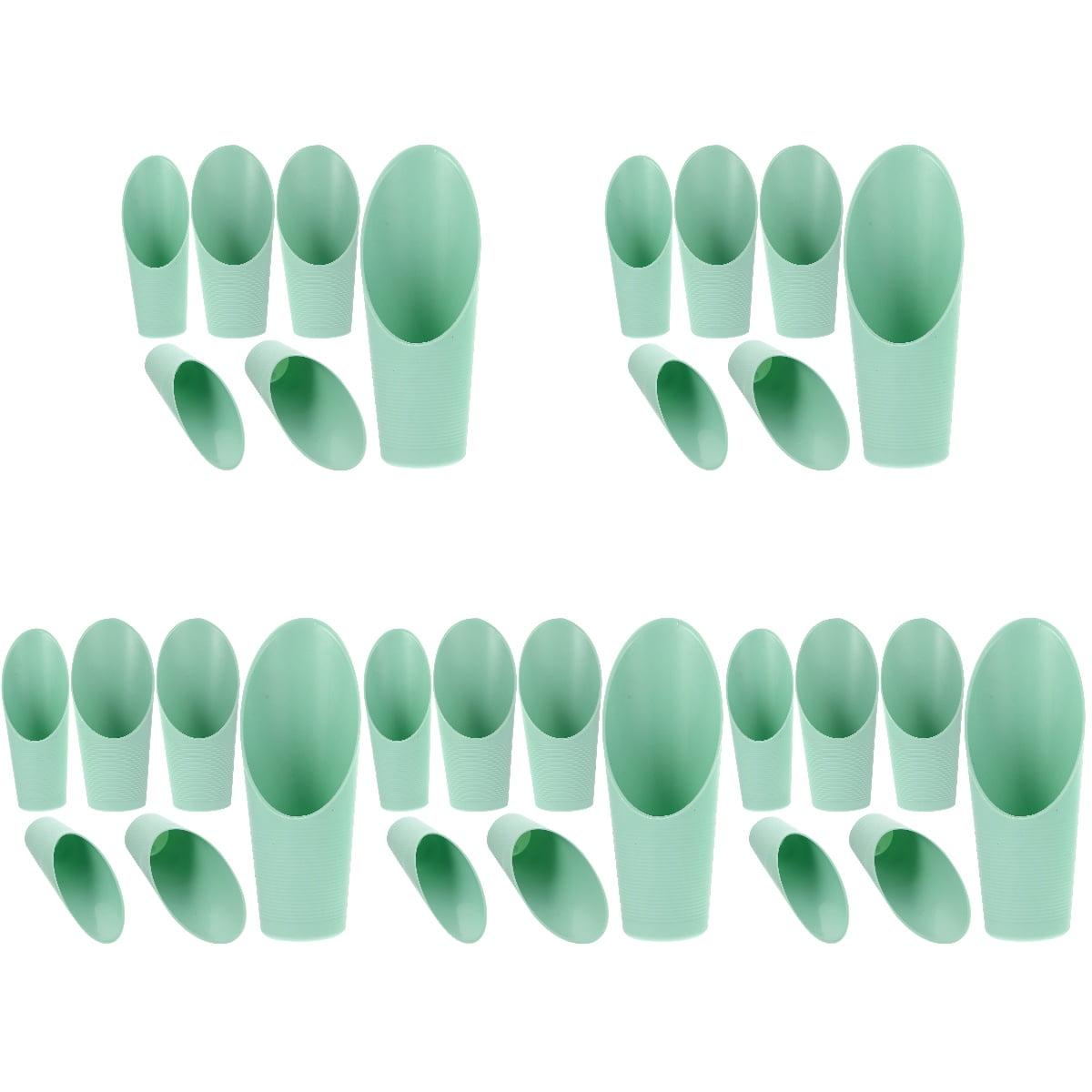 FRCOLOR 30 pcs Garden Hand Soil Scoopers Spade Shovel Bucket Scoops ...
