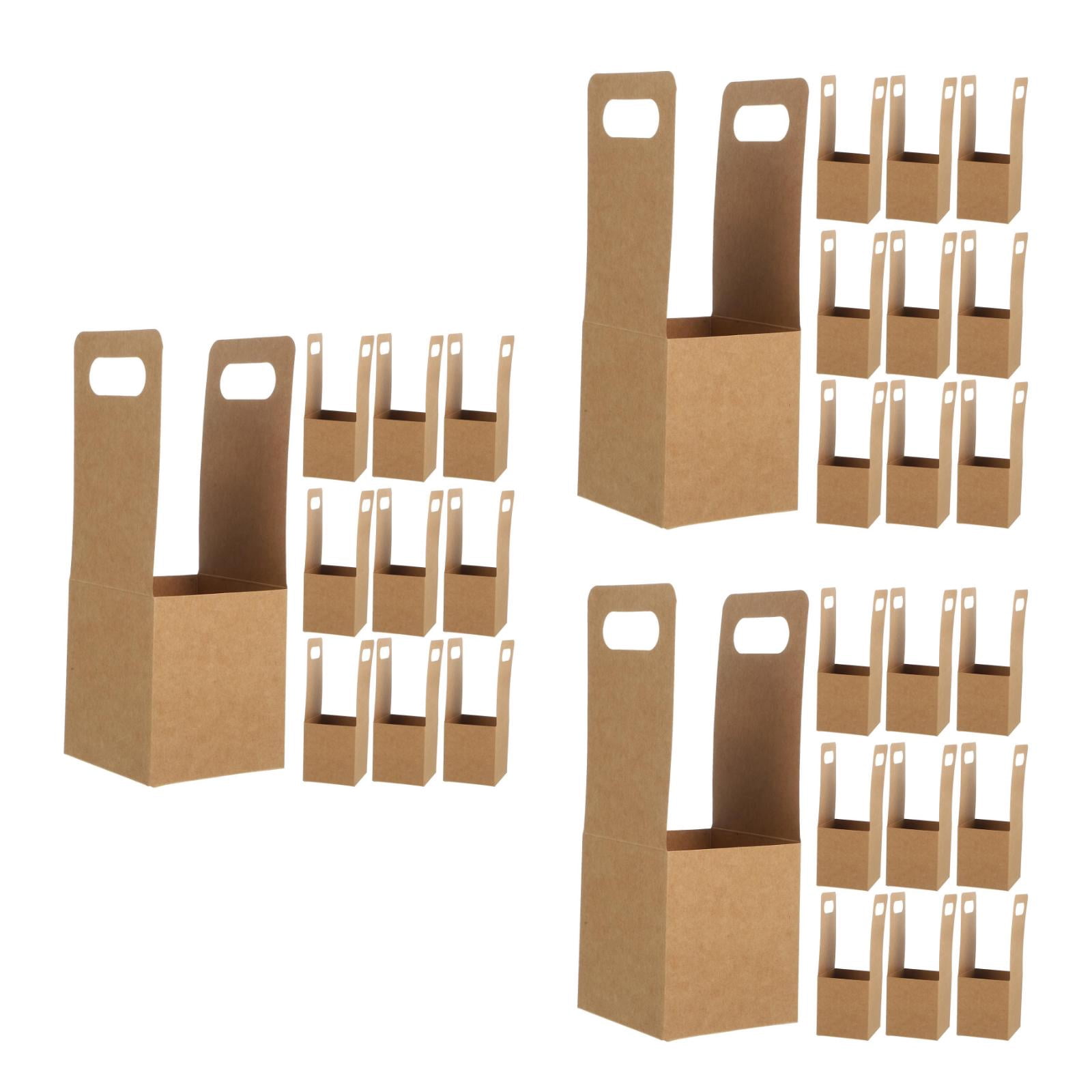 FRCOLOR 30 pcs Hot and Cold Drink Carrier Paperboard Cup Holder Single ...
