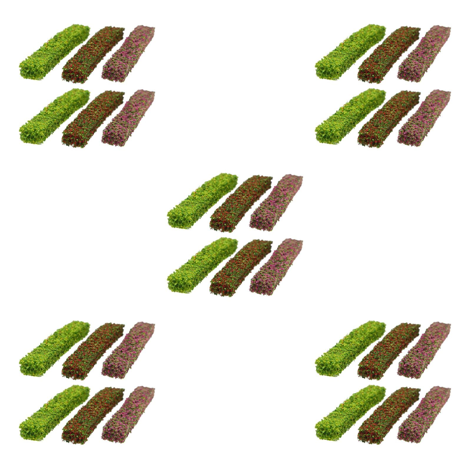 FRCOLOR 30 pcs Miniature Bush Model for DIY Architecture Static Grass ...