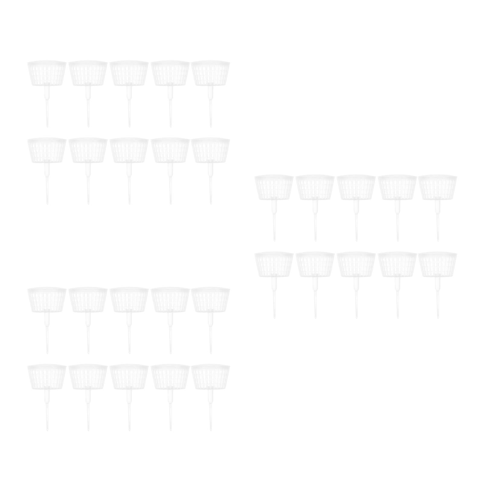 FRCOLOR 30 pcs Plastic Fertilizer Basket Fertilizer Box With Lid Bonsai ...