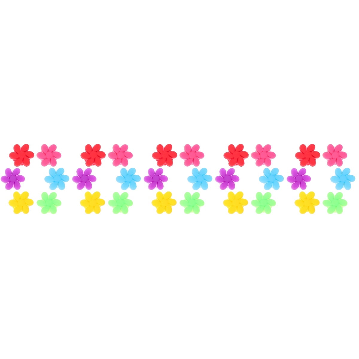 FRCOLOR 30 pcs Silicone Drink Markers Wine Glass Markers Wine Charms ...