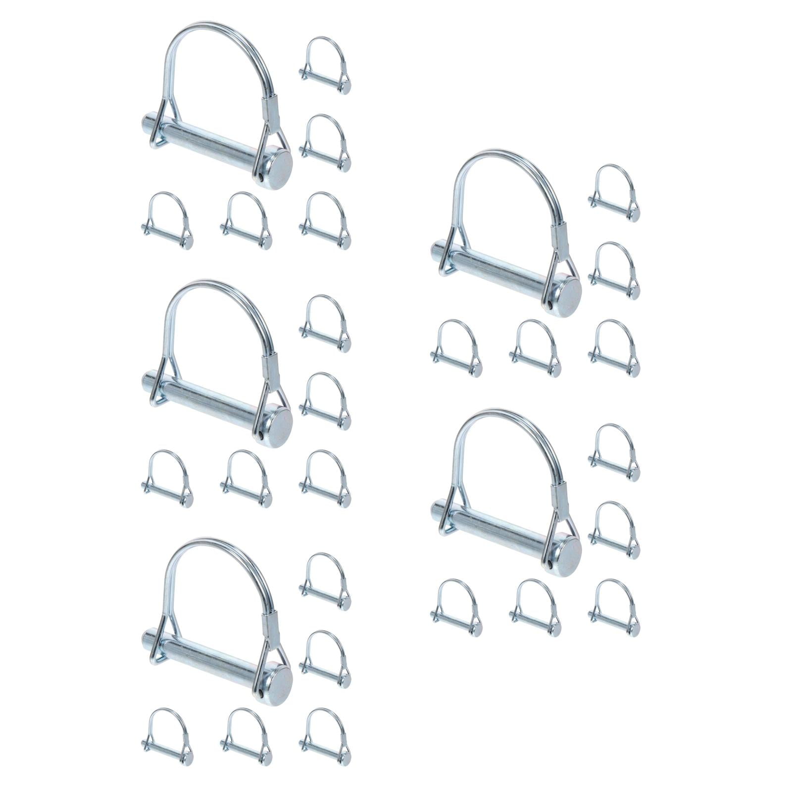 FRCOLOR 30 pcs Square Pin Shaft Locking Pin Shaft Canopy Locking Hitch ...