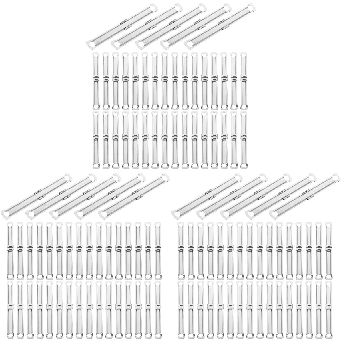 FRCOLOR 300 Pcs Stationery Binder Fasteners Convenient Binder Clips ...