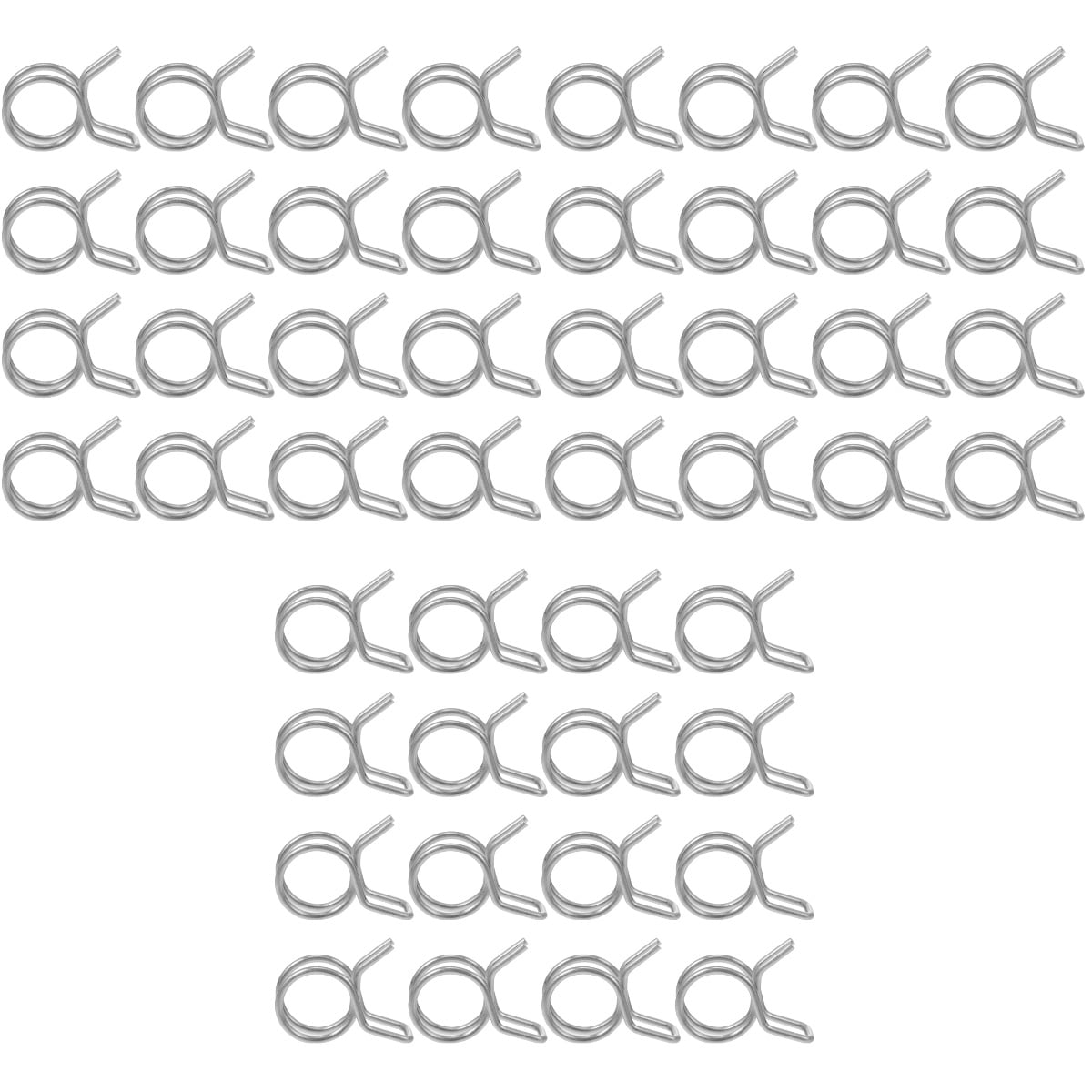 FRCOLOR 300 pcs Irrigation Hose Clamp Garden Hose Clamps Stainless ...