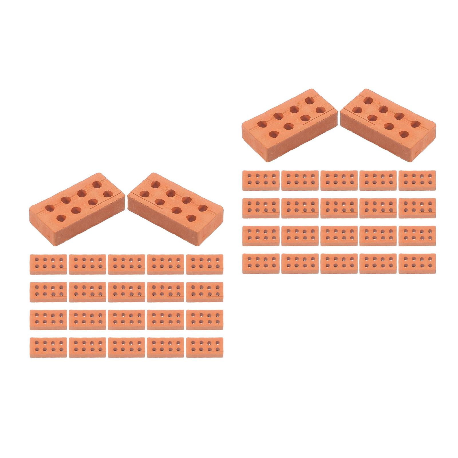 FRCOLOR 300 pcs Miniature Construction Bricks For Kids Diy Mini Garden ...