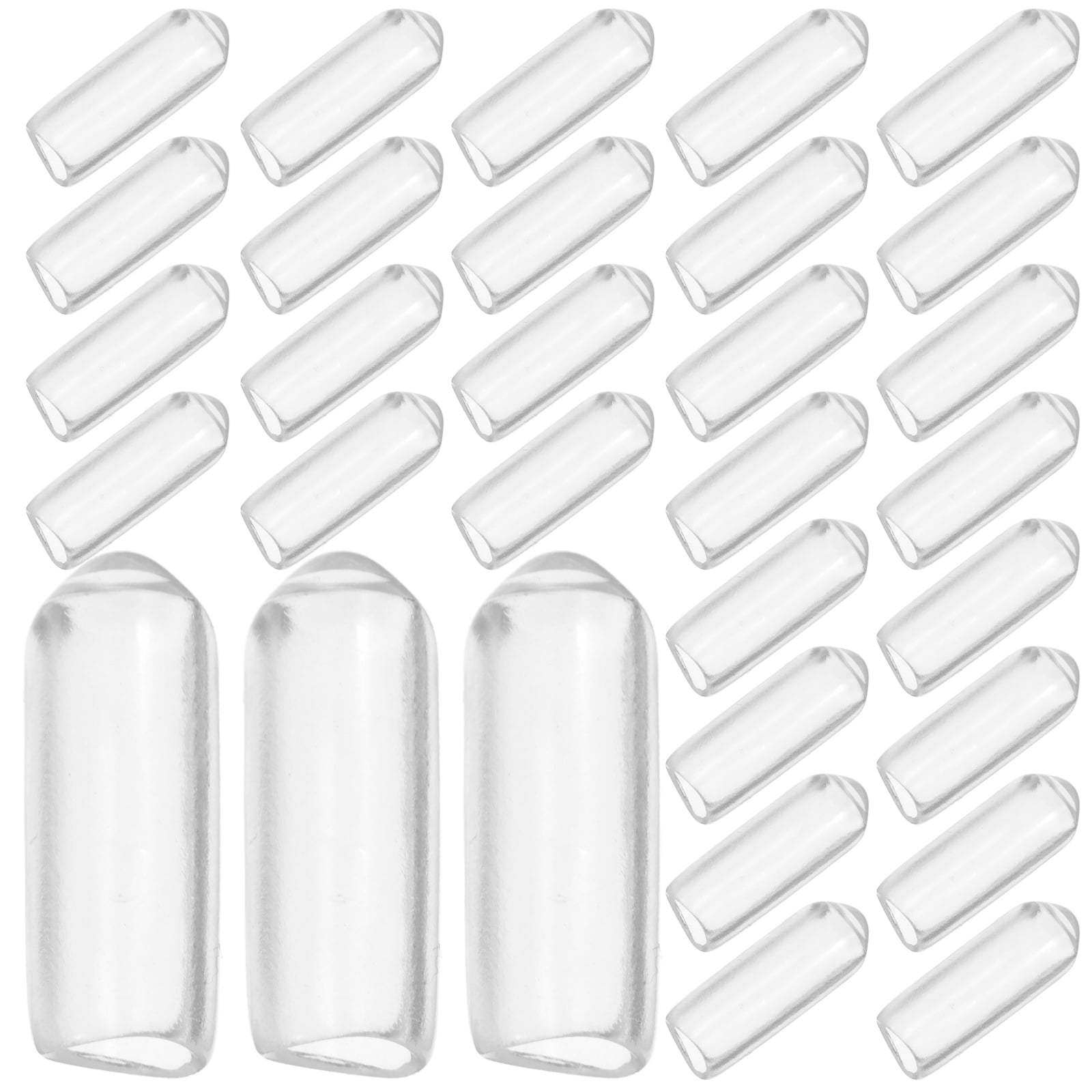 FRCOLOR 300PCS Pegboard Hooks Rubber End Caps Protector Flexible Tip ...