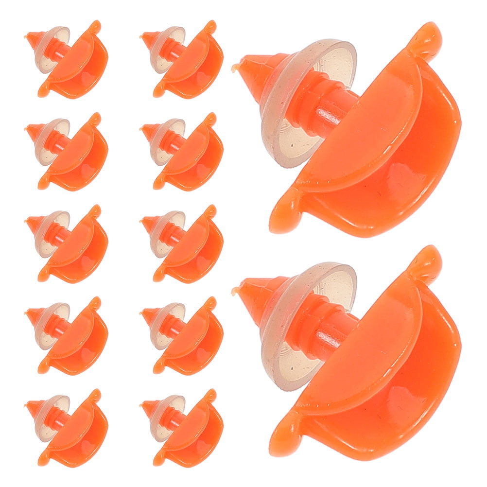 FRCOLOR 30PCS Crafting Duck Accessories Plastic Beak Mouths Mini Duck ...