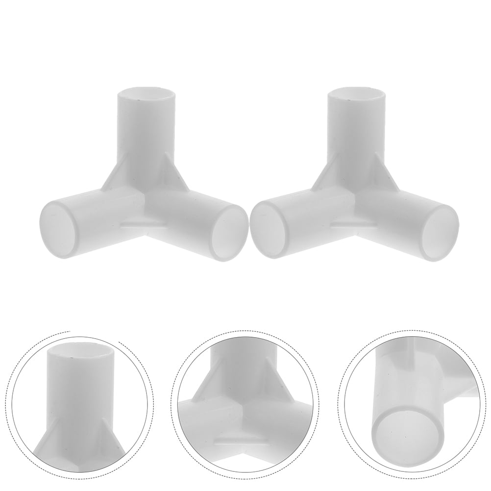 FRCOLOR 30PCS Tent Pole Connectors Canopy Elbow Fittings PVC Pipe ...