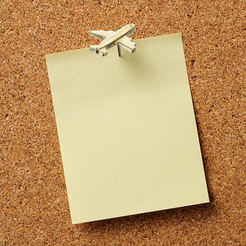 FRCOLOR 30Pcs Decorative Push Pin Bulletin Board Push Pin Airplane ...