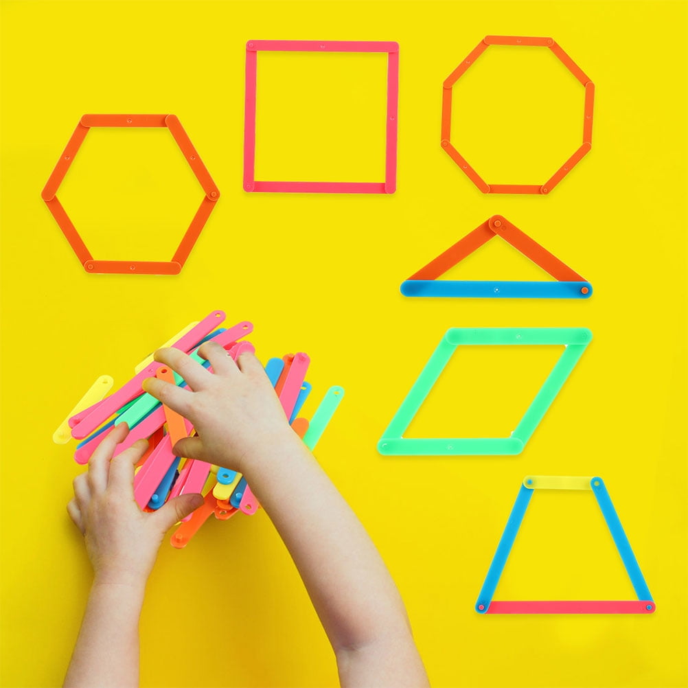 FRCOLOR 30Pcs Geometric Shapes Math Manipulatives for Classroom ...