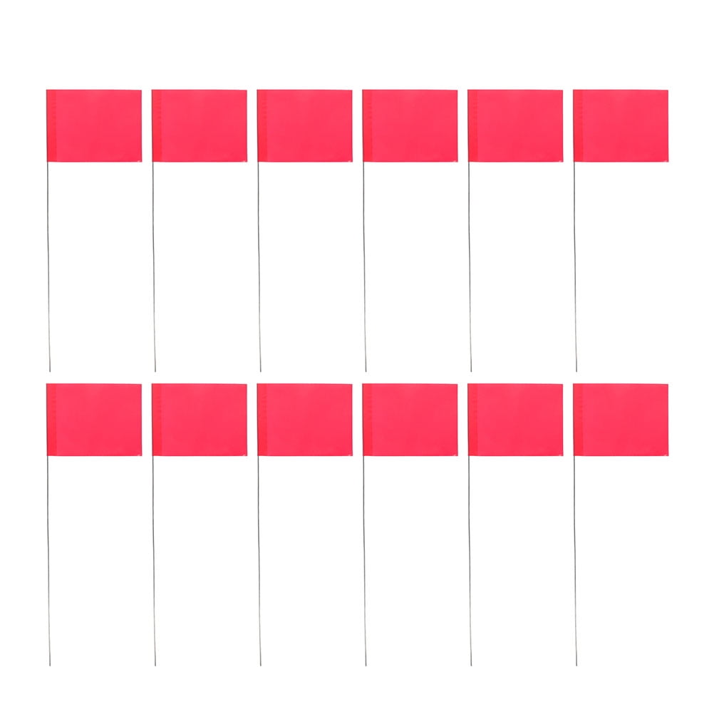 FRCOLOR 30pcs Irrigation Flags Lawn Garden Marking Flags Landscape ...