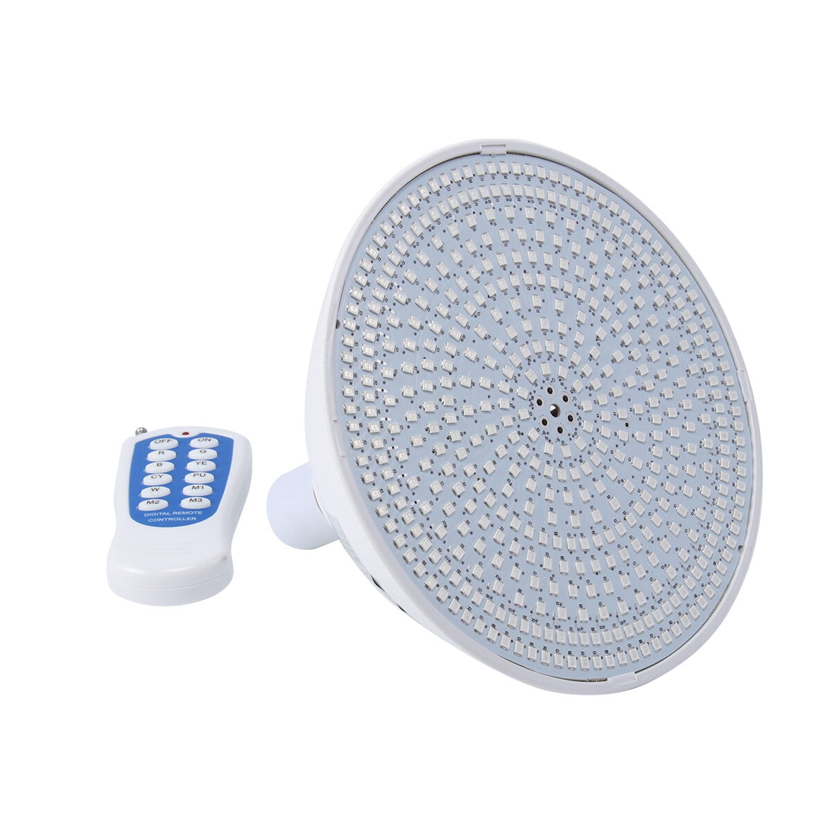 FRCOLOR 35W E27 Colorful Pool Light Bulb Underwater Spotlight Bulb Pool ...